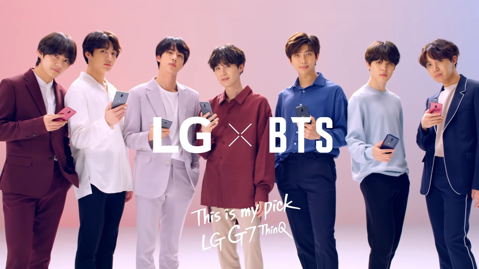 LG G7 ThinQ正式推出 靠BTS防彈少年團代言止虧損
