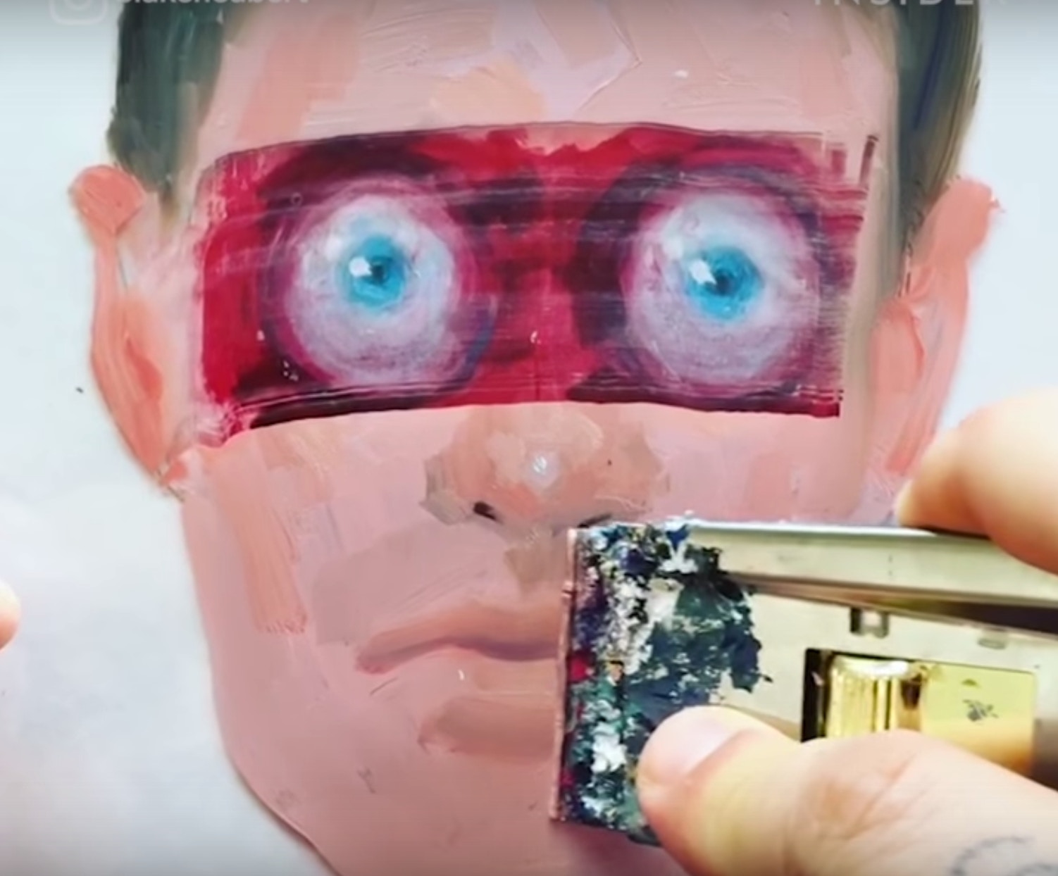 【愛與怪的邊緣】Blake Neubert 肖像刮出皮下之慌