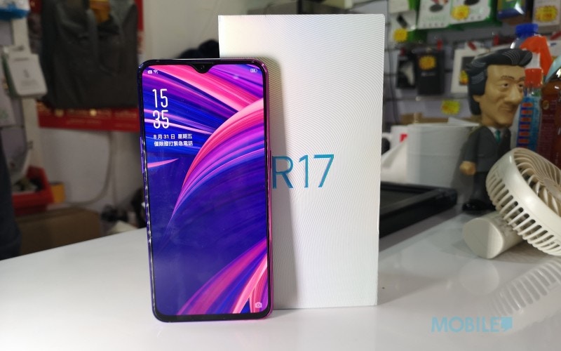 OPPO R17 開箱：首款採用水滴屏幕及配備 Snapdragon 670 處理器
