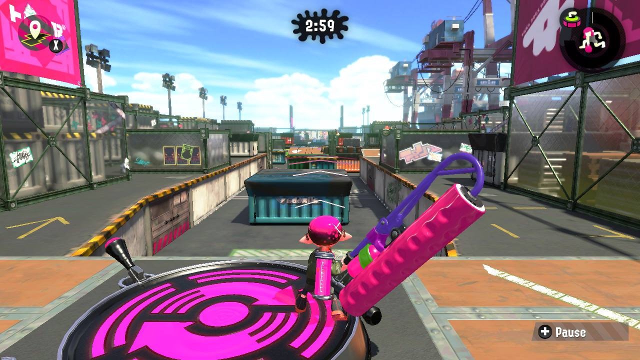 【Splatoon 2攻略】Port Mackerel港口 通道長而窄 地面戰為主