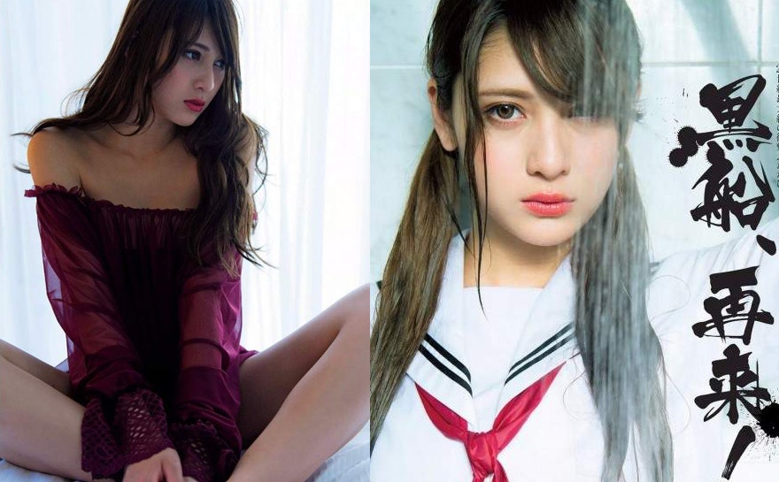 【新Leah Dizon．多图】混血新星Angela芽衣上位 获封写真界黑船