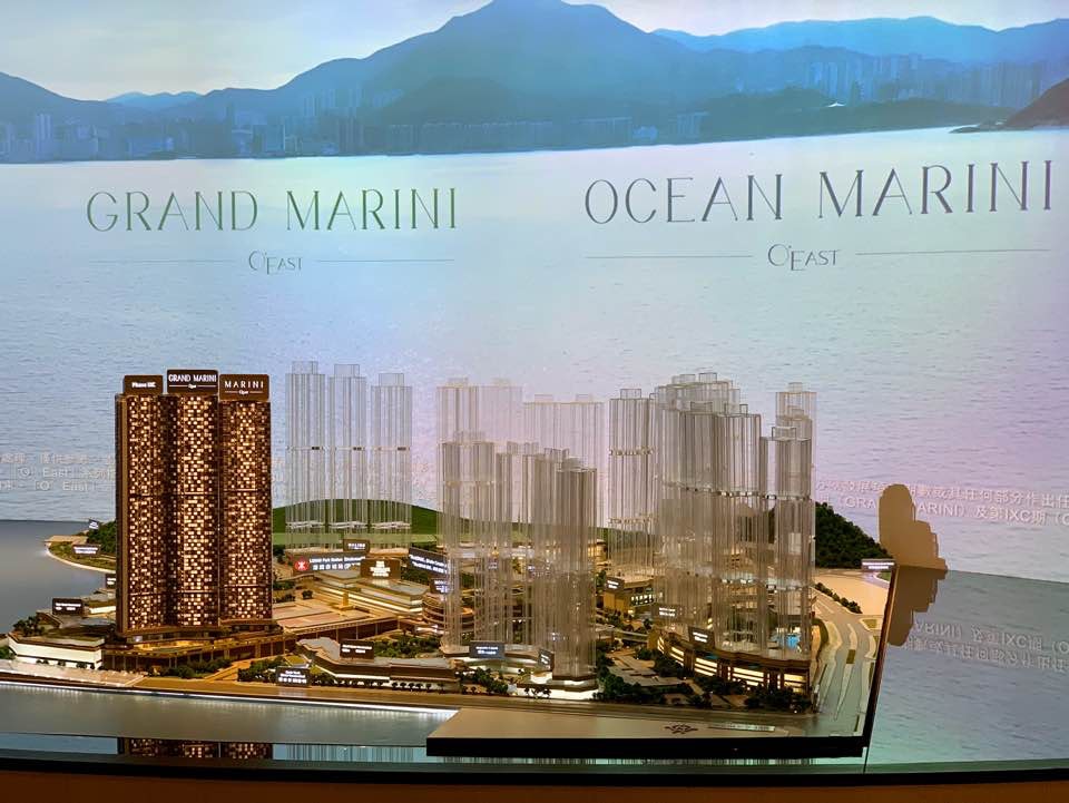 OCEAN MARINI上樓書 兩房最細由450呎起