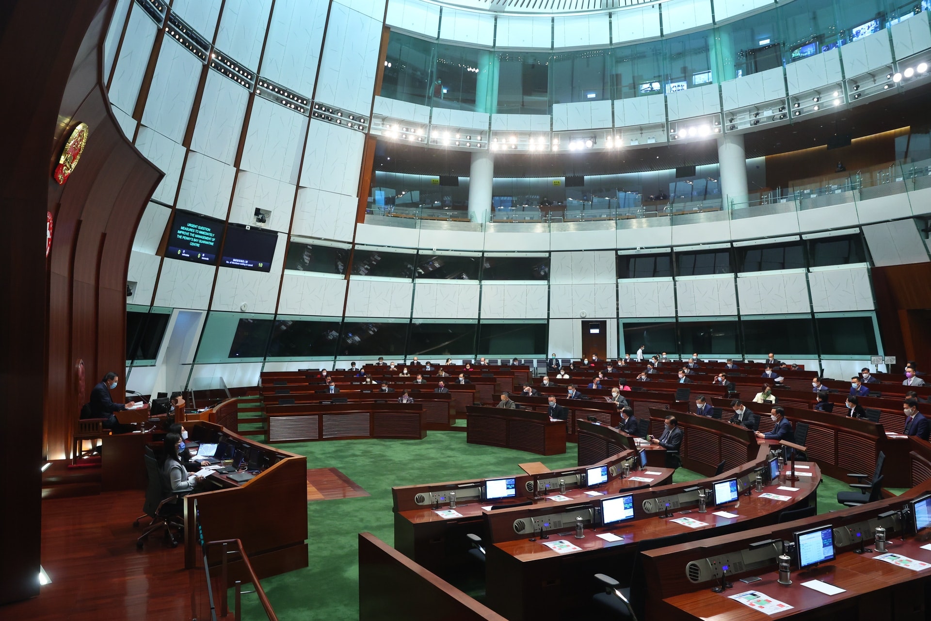 The Legislative Council meeting will be held by video for the first ...