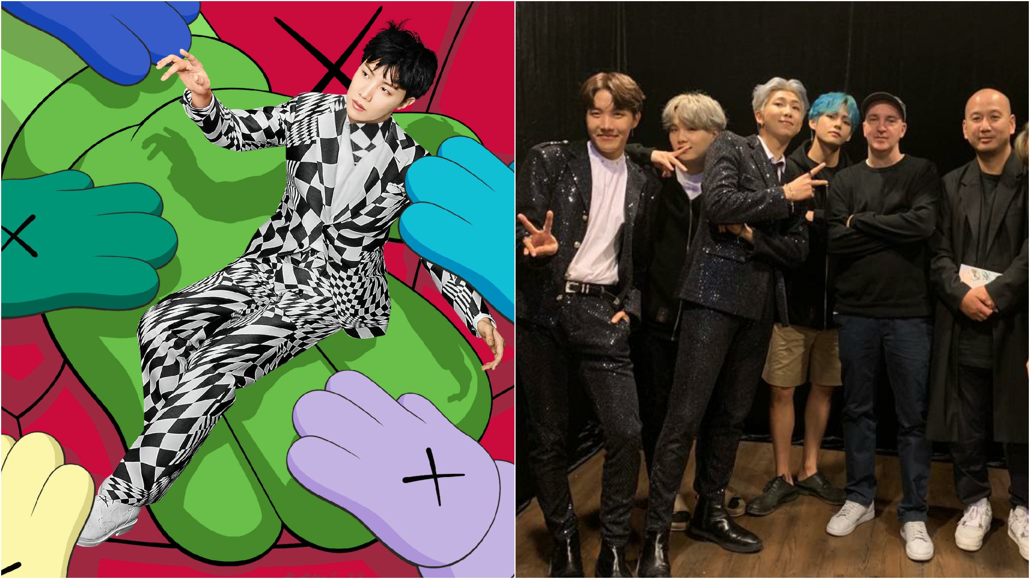 BTS防彈少年團J-hope推首張個人專輯 世界級藝術家KAWS設計封面