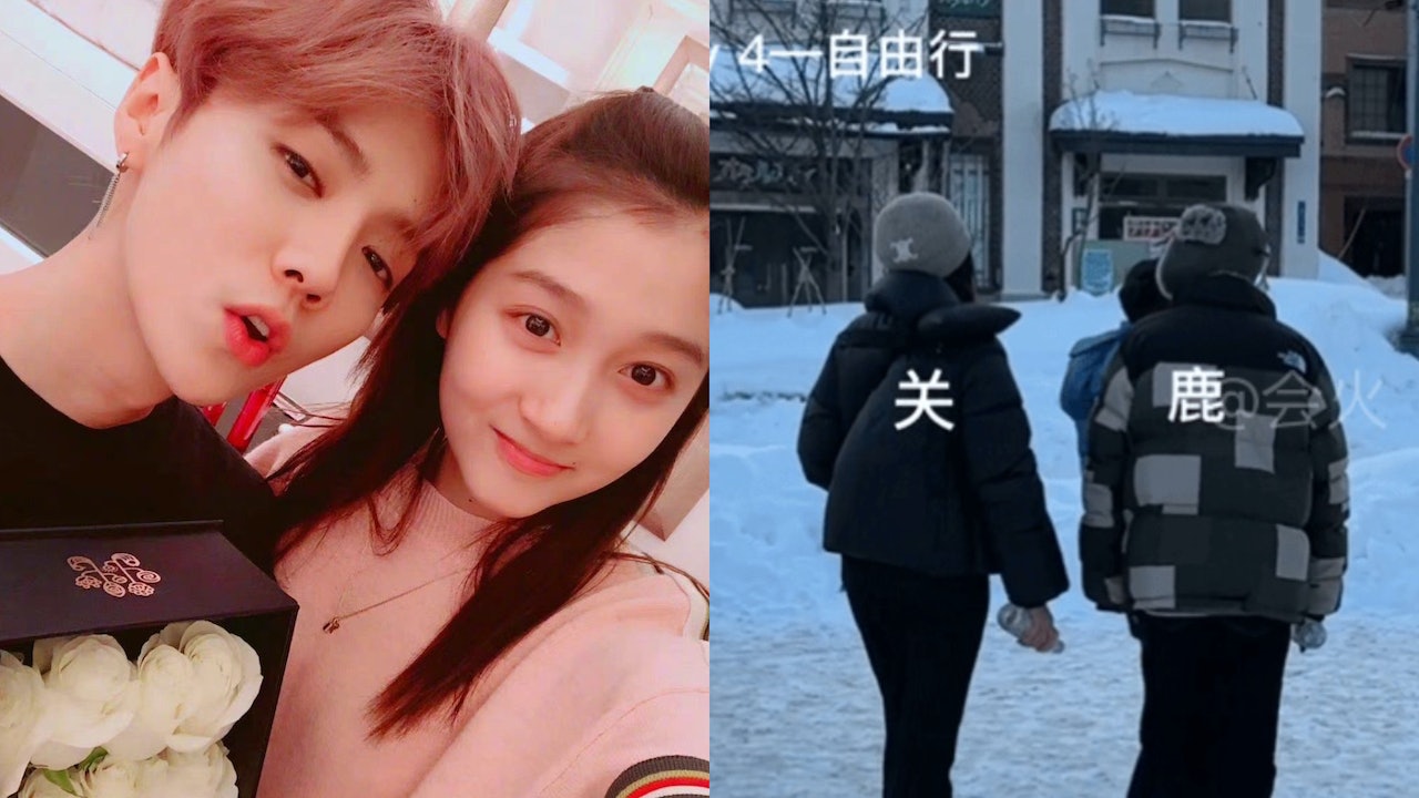 鹿晗關曉彤日本過除夕被偶遇再破分手傳聞 網友祝福:走路都同步