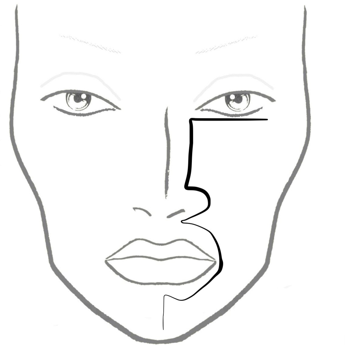 Stage Makeup Design Sheet | Saubhaya Makeup