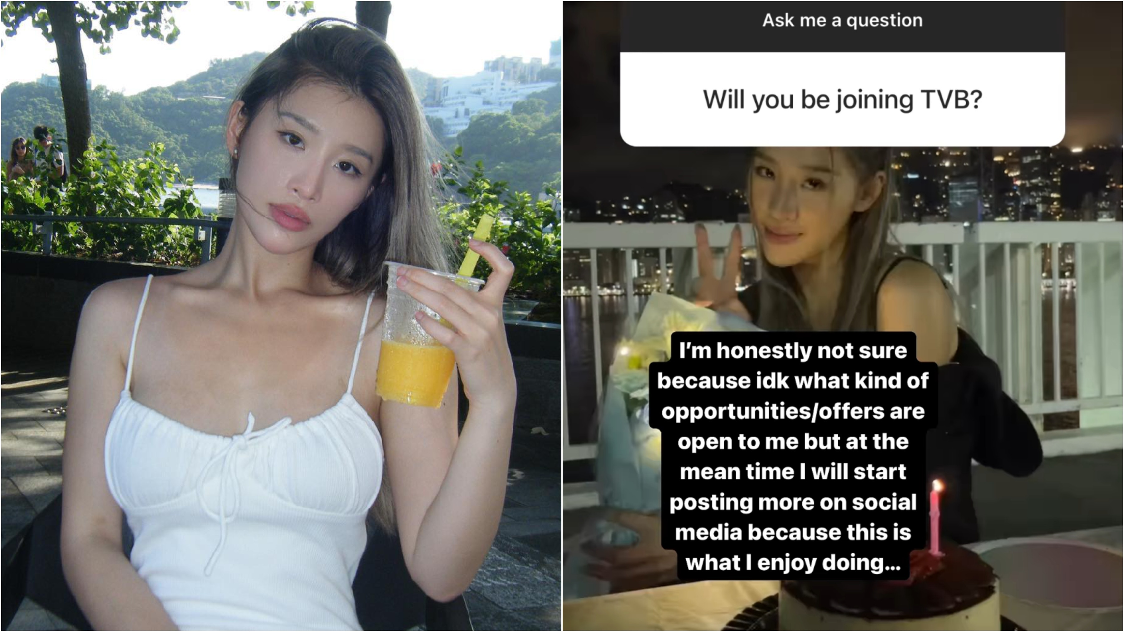 郭珮文Juliana玩「你問我答」 透露心聲十五十六未諗定簽唔簽TVB - 香港高登討論區