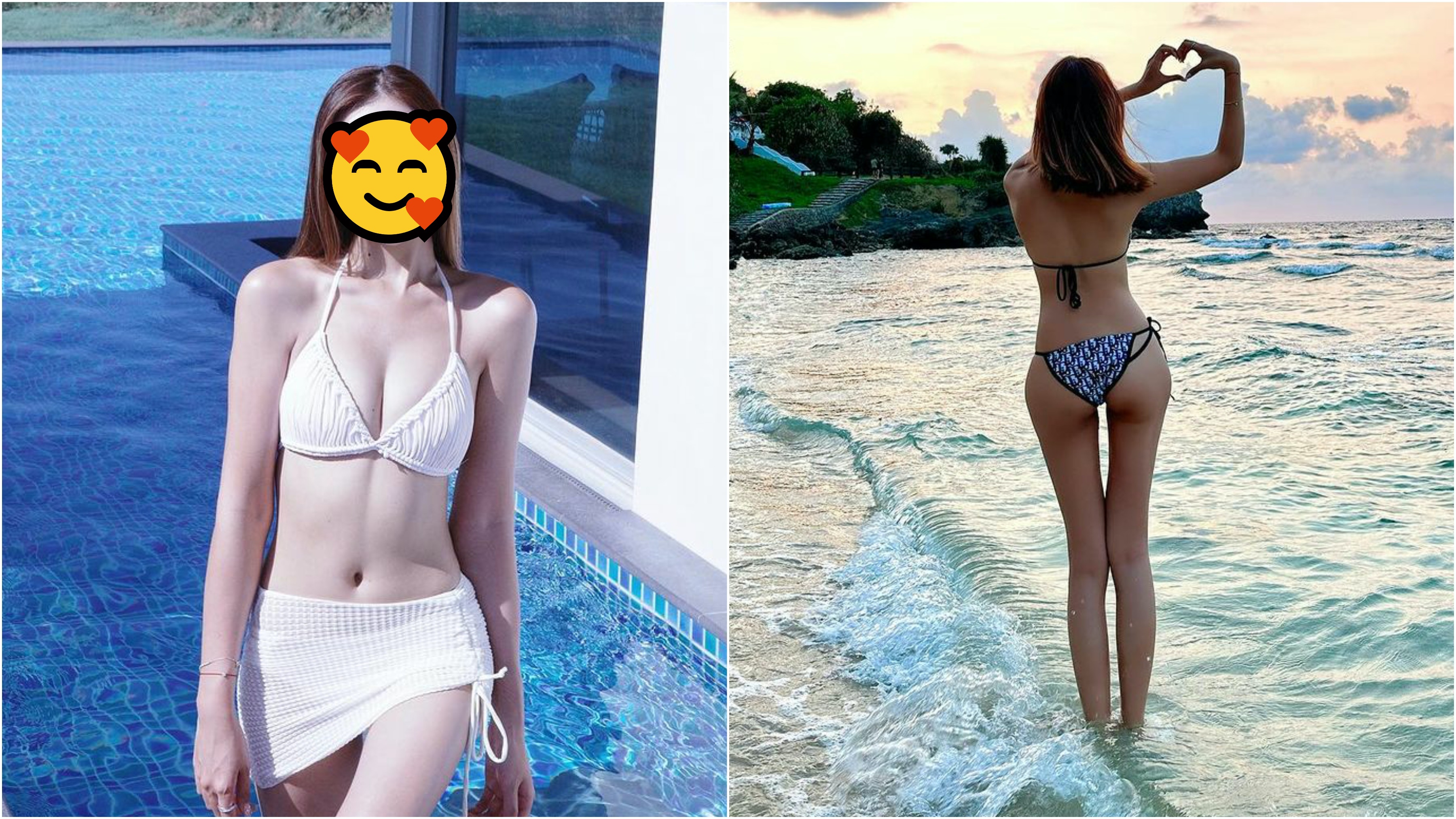 TVB四線小花狂po比堅尼照 176cm火辣身材被封「最強body」