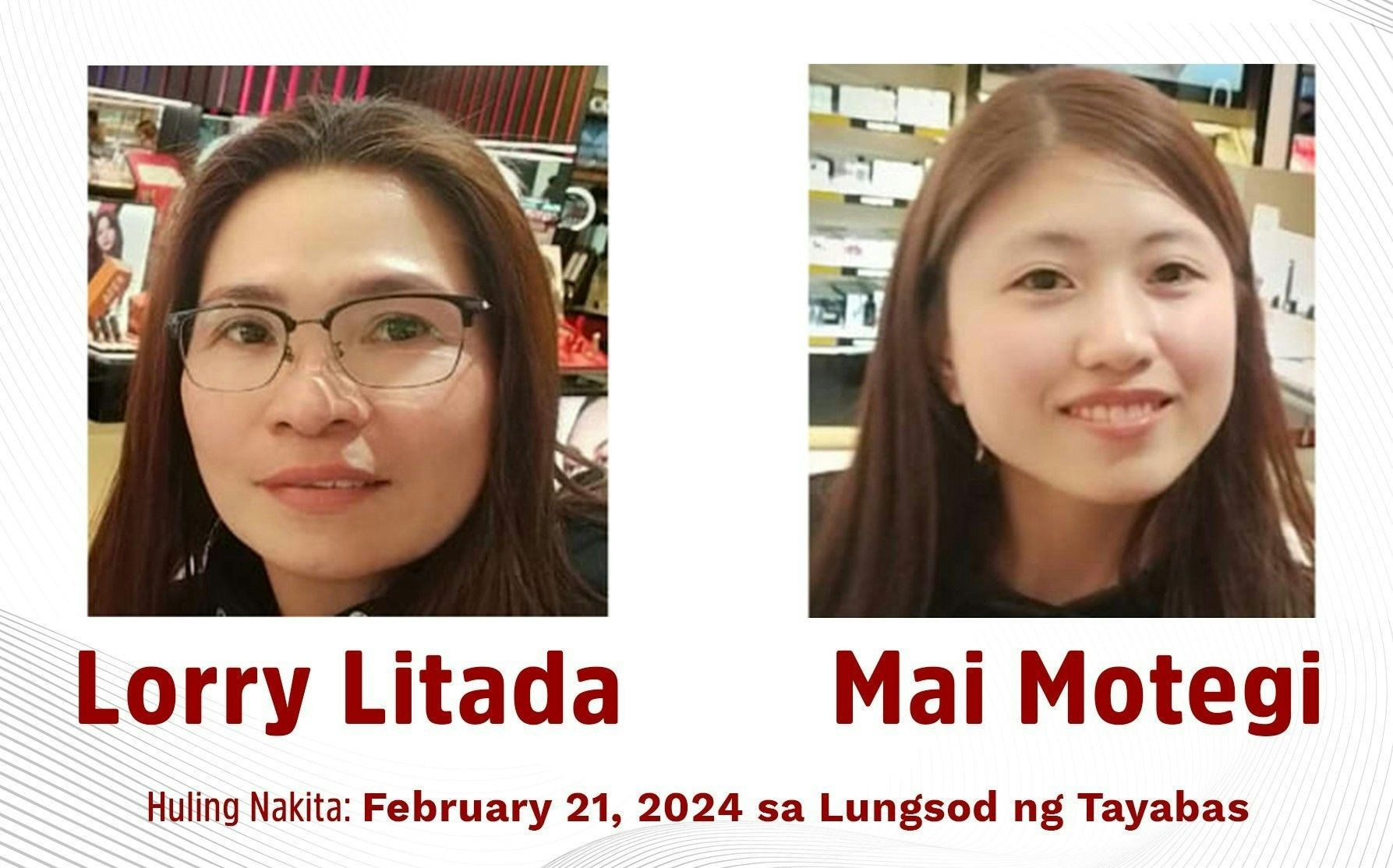 日本美女空姐偕母菲律賓探親失蹤 竟遭埋屍土堆 疑涉謀財害命 | LIHKG 討論區