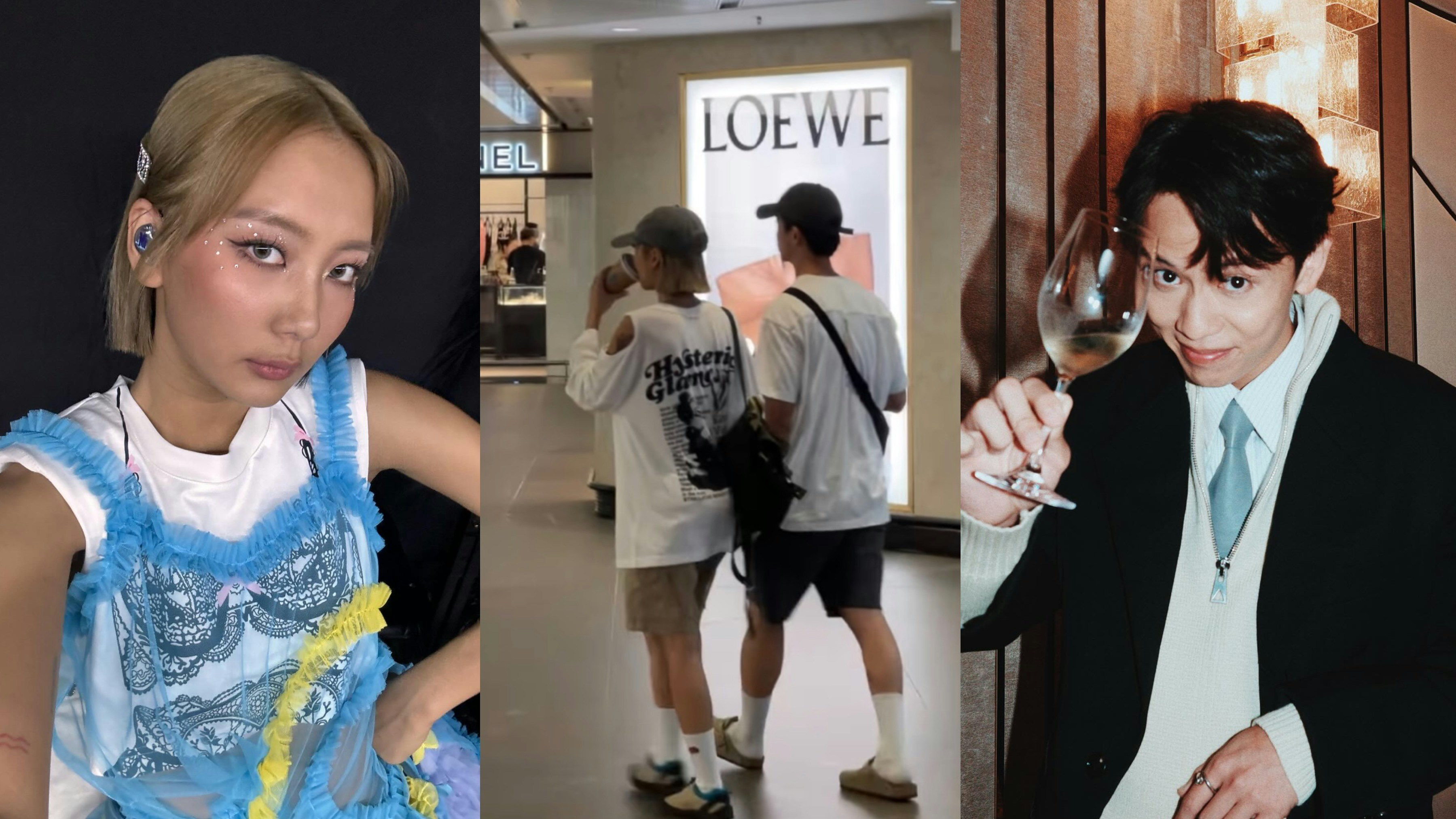 Marf@COLLAR與林家熙認愛後情侶裝現身機場 游學修驚訝回應