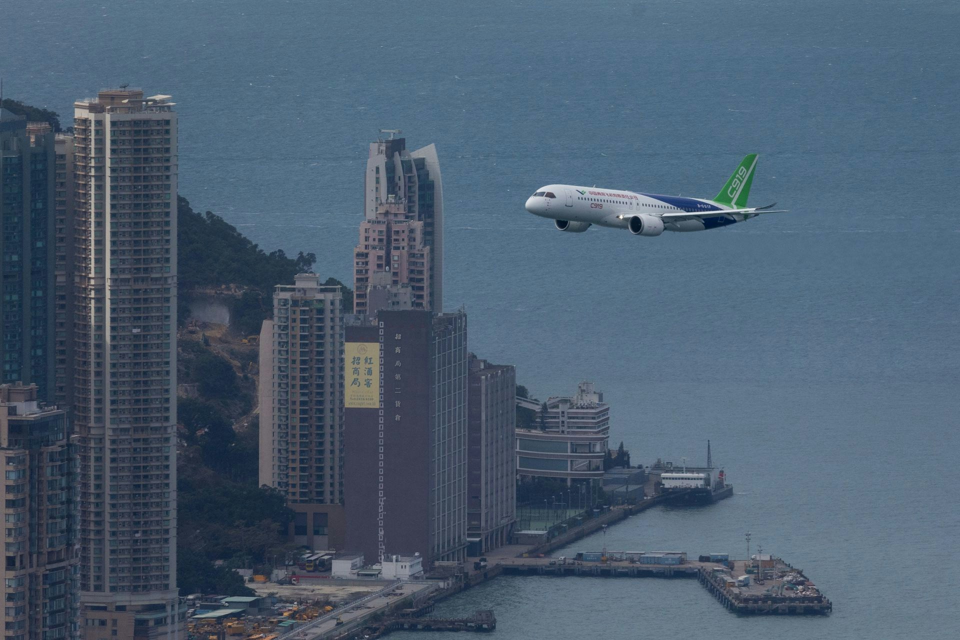 國產機C919 6.1再訪港 包機模式接客往上海 為首次境外商業飛行