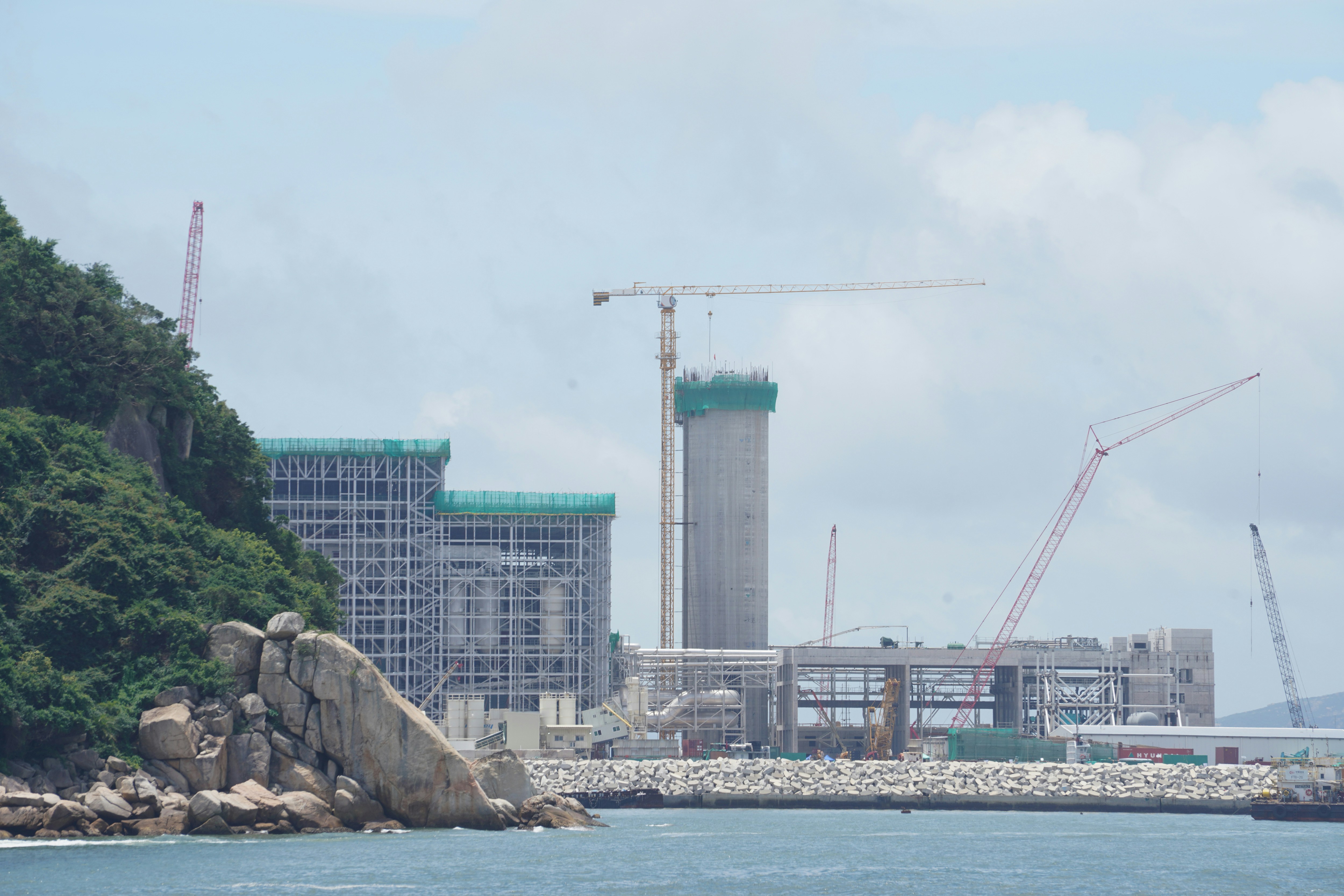 超級焚化爐I．PARK1 所有預備組件已抵港 環保署料下年投入服務