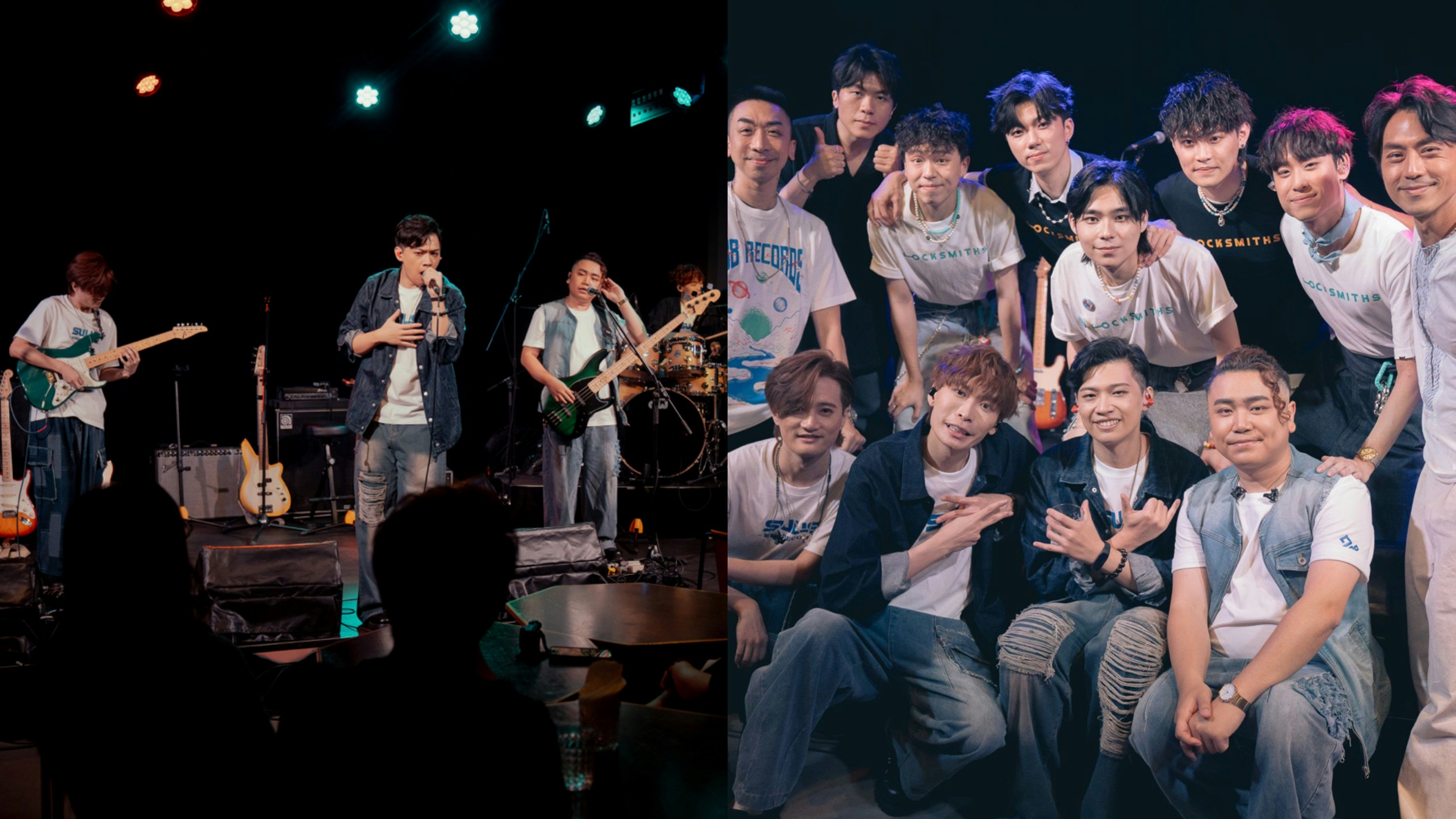 英皇全新Band Sound廠牌發布會 樂隊SULIS、Locksmiths加盟出歌