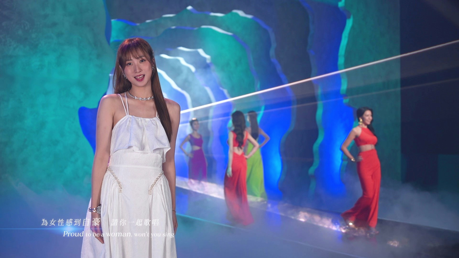 JW鍾柔美詹天文合體唱港姐主題曲 15強佳麗高貴晚裝行Catwalk | LIHKG 討論區