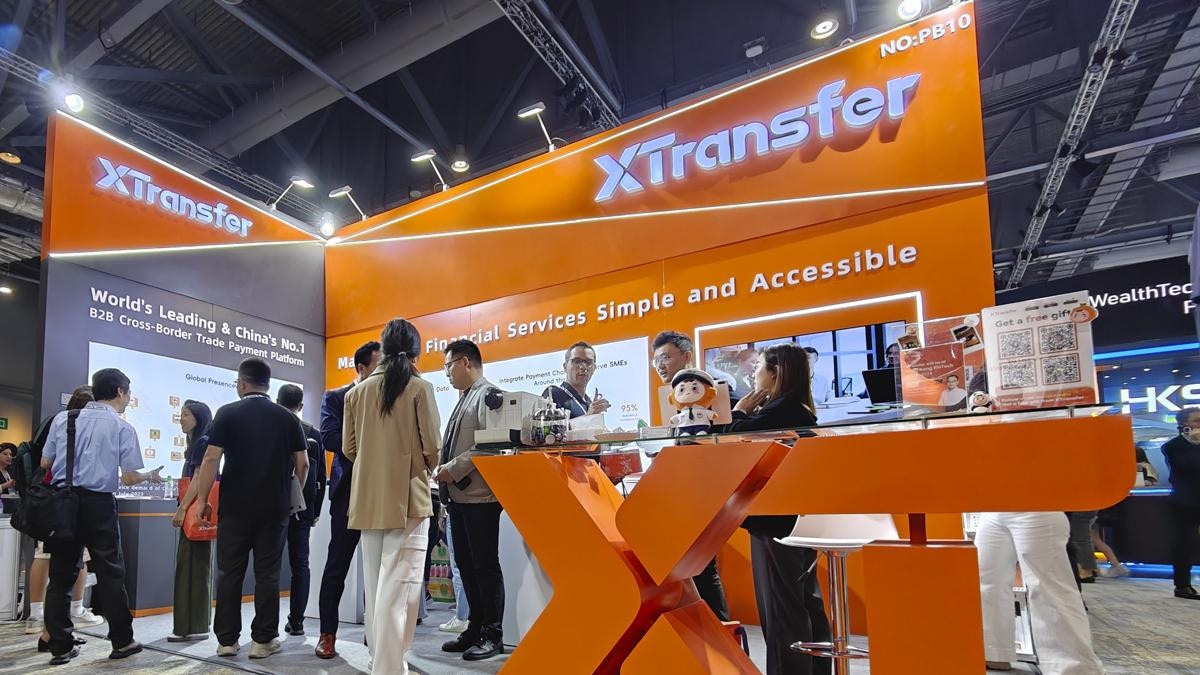 XTransfer首登香港金融科技周 B2B跨境貿易支付助中小企拓展業務