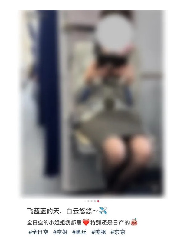 內地客偷拍空姐放小紅書 標注黑絲美腿 ANA官方發聲要求刪文 | LIHKG 討論區