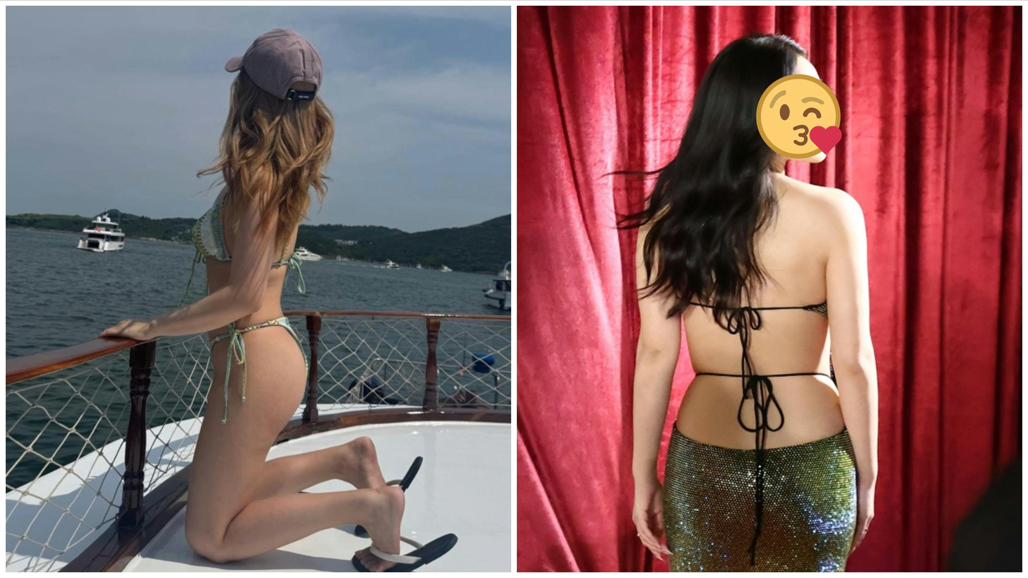 TVB 35歲陳瀅富貴船P大解放 跪坐大曬蜜桃臀姿態撩人